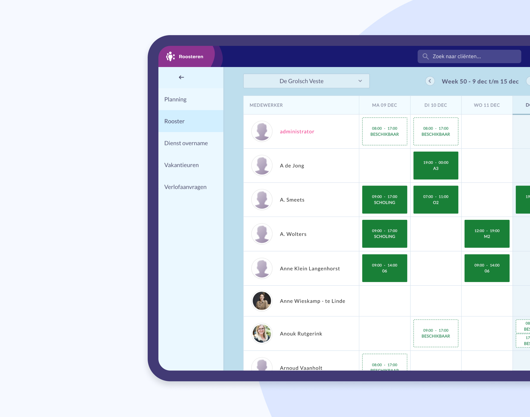 Rooster | Nedap Ons®